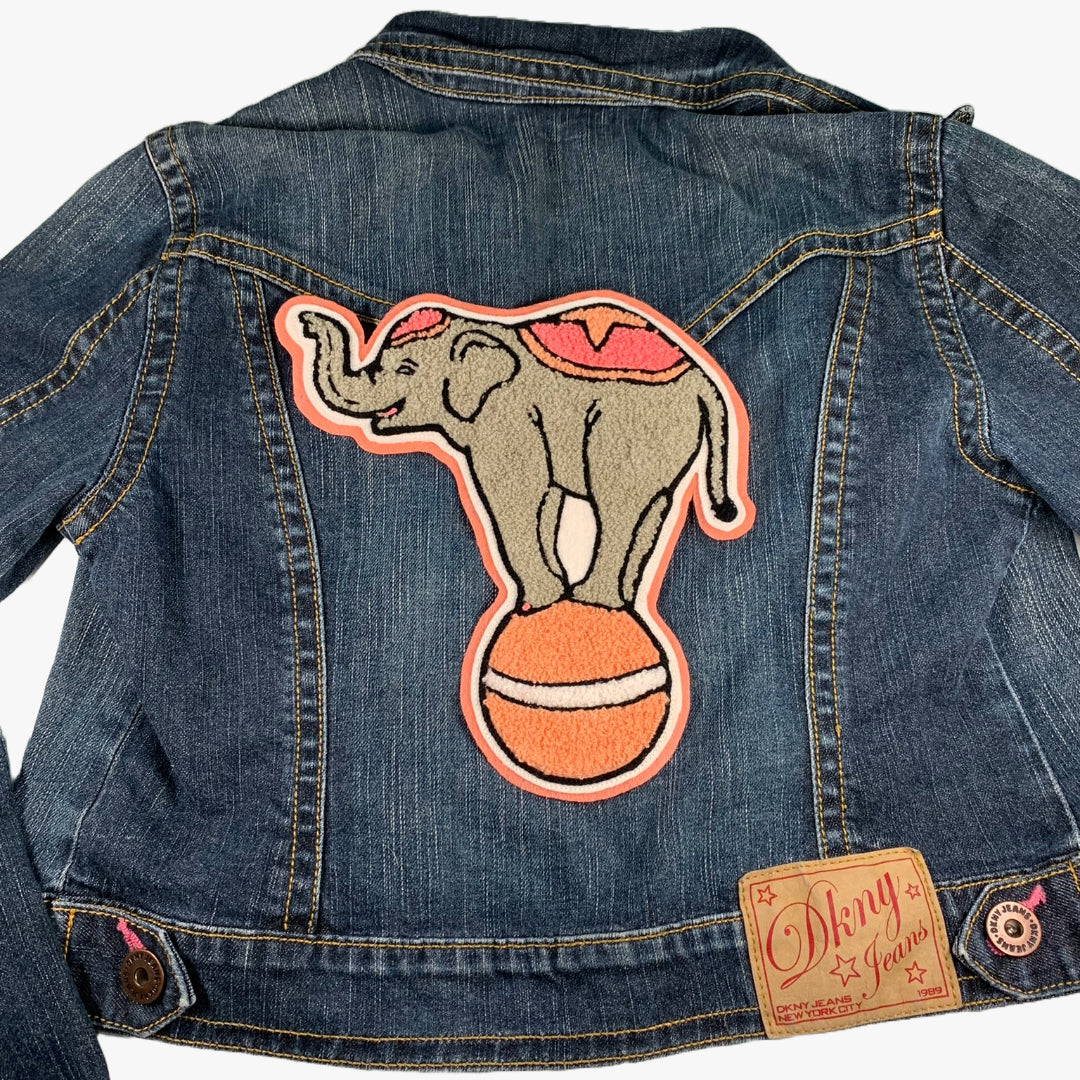 Chenille Circus Elephant Patch